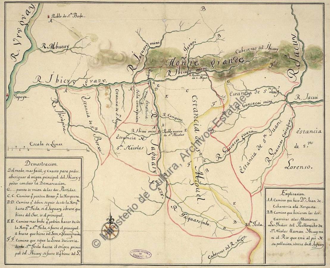 Mapas Digitalizados – Grande Projeto Missões